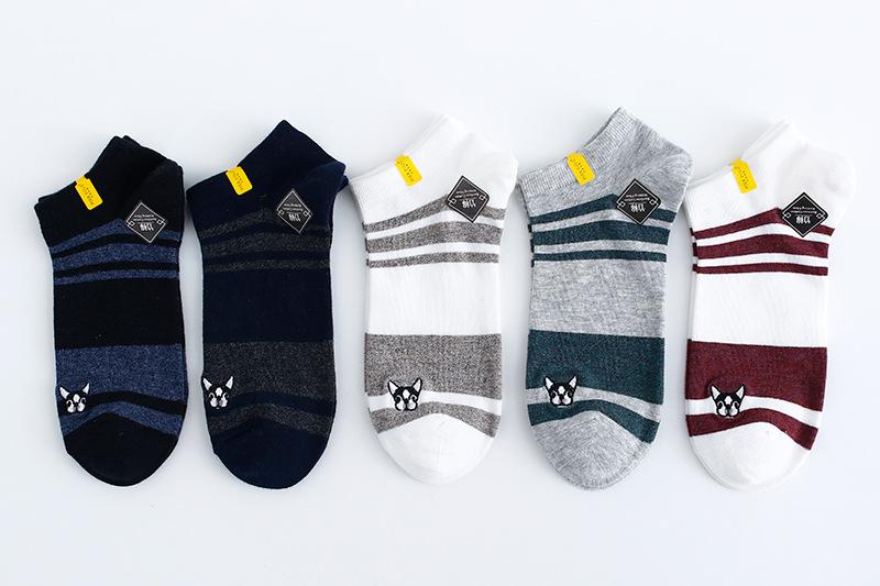 Casual Summer Fashion Bamboo Fiber Cotton Breathable Socks for Men ...