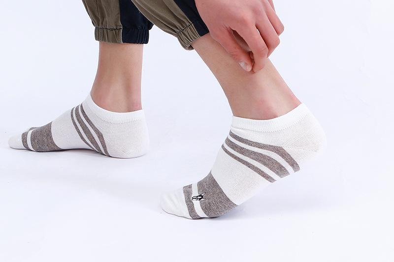 Casual Summer Fashion Bamboo Fiber Cotton Breathable Socks for Men ...
