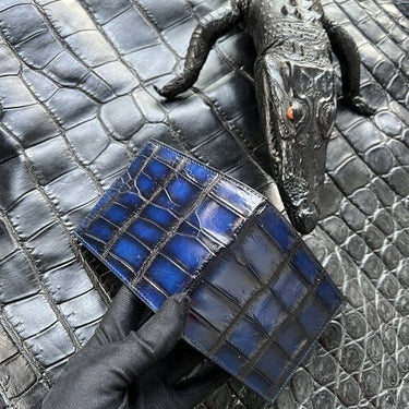 Men's Luxury Style Genuine Leather High-Grade Card Holder Wallet ...