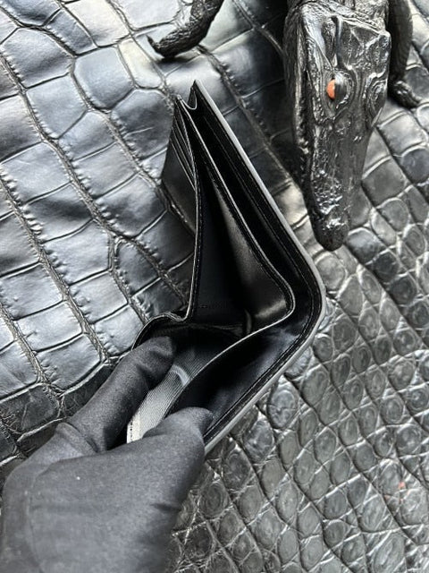 Men's Luxury Style Genuine Leather High-Grade Card Holder Wallet ...