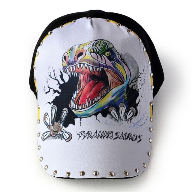 Hip Hop Fashion Unisex Chinese Dragon 3D Dragon Baseball Cap with Rive ...