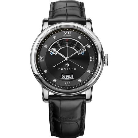 Men's Fashion Business Semi Circle Second Dial Automatic Self-Wind Wat ...
