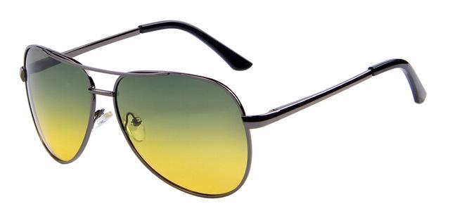 Men's Polaroid Night Vision Driving Sunglasses with 100% Polarized Len ...