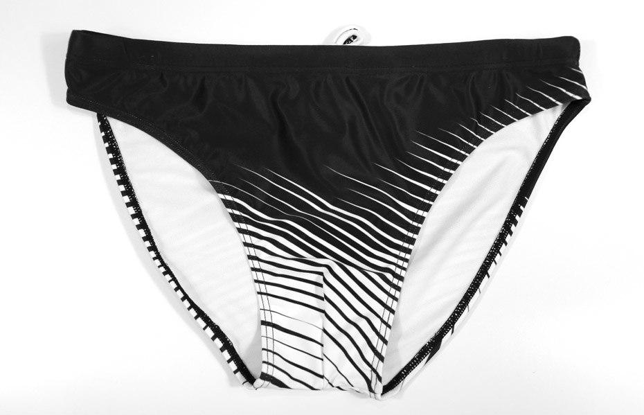 Men's Sexy Spandex Polyester Swimming Briefs Low Rise Beach Swimwear ...