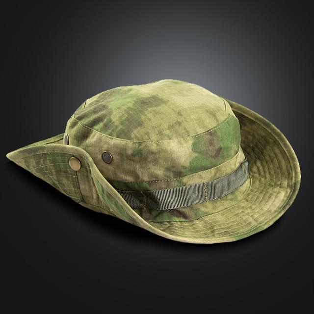 Nepalese American Tactical Airsoft Sniper Camouflage Bucket Boonie Hat ...