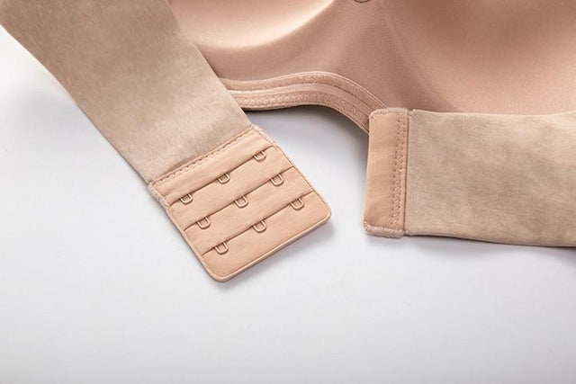 Slightly Lined Seamless Push Up Oatmeal Heather Color Plus Size Bra ...