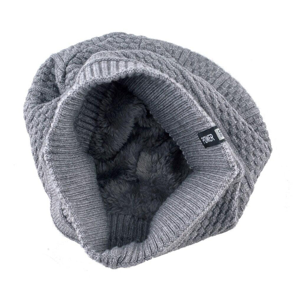 Thick Warm Winter Woolen knitted Skullies Caps for Men and Women ...