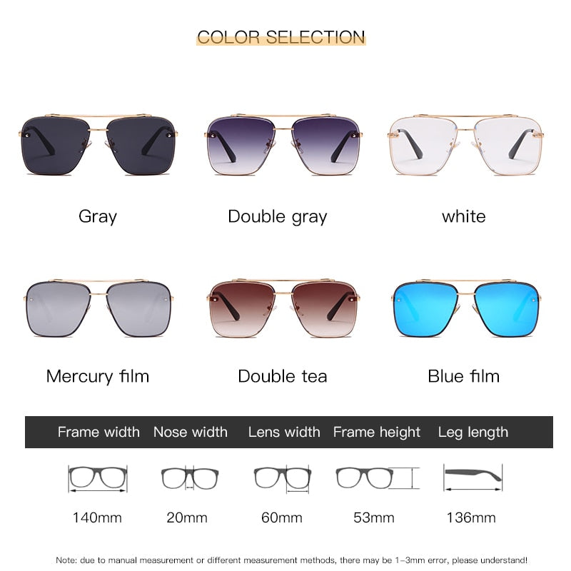 Unisex Vintage Summer Driving Glasses Goggle Style Sunglasses ...
