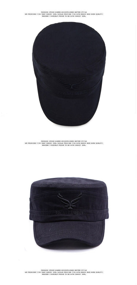 US Air Force Breathable Cotton Army Captain Tactical Hats for Men ...