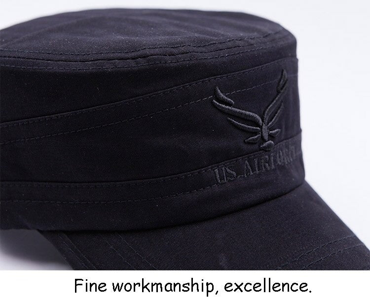 US Air Force Breathable Cotton Army Captain Tactical Hats for Men ...